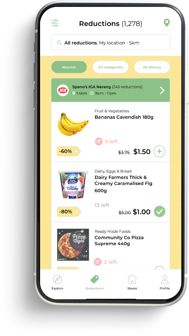 Gander | Save Money and Reduce Food Waste